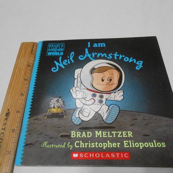 Scholastic | Other | New I Am Neil Armstrong Trade Pb Brad Meltzer ...